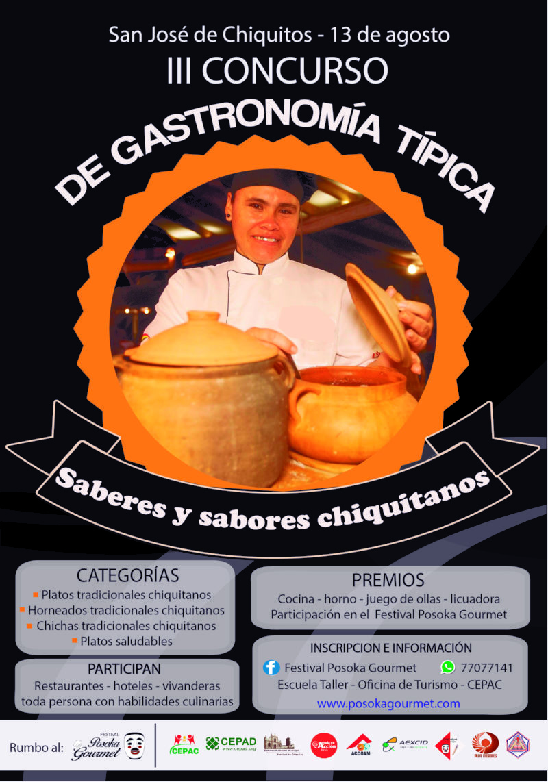 Concurso de Gastronomía "Saberes y Sabores Chiquitanos" - CEPAD